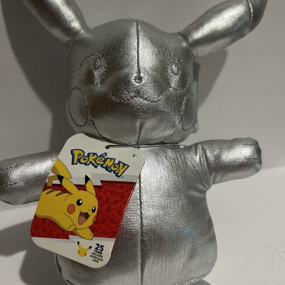 Jazwares | Toys | Pokemon Pikachu 25th Anniversary Celebration 8silver ...